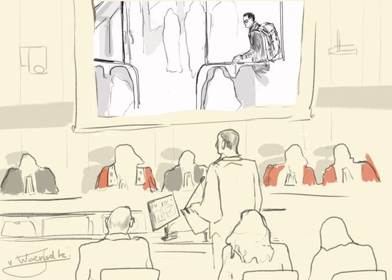 This Drawing By Janne Van Woensel Editorial Stock Photo - Stock Image ...