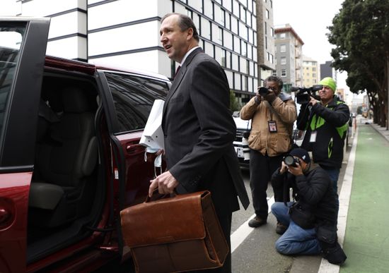 Nicholas Porritt L Lawyer Representing Tesla Editorial Stock Photo ...
