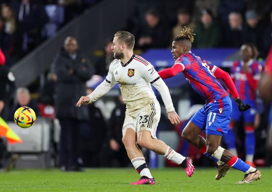 Manchester United Defender Luke Shaw 23 Editorial Stock Photo - Stock ...
