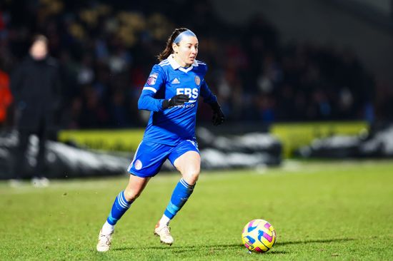 Leicester City Defender Erin Simon 13 Editorial Stock Photo - Stock ...