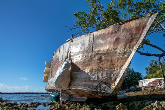 Empty Raft Left Stranded Harry Harris Editorial Stock Photo - Stock ...