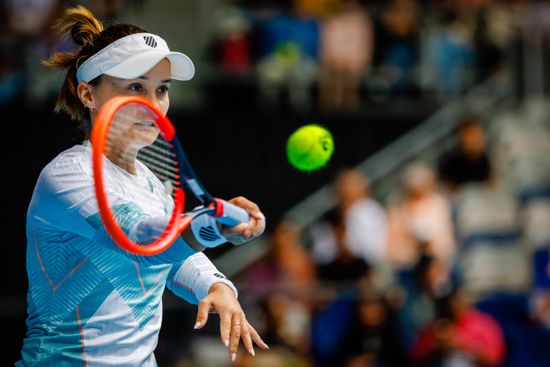 Lauren Davis Wta 84 Pictured Action Editorial Stock Photo - Stock Image ...