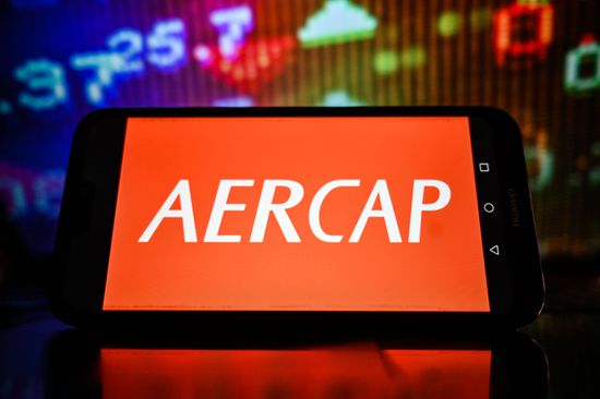 This Photo Illustration Aercap Logo Displayed Editorial Stock Photo ...