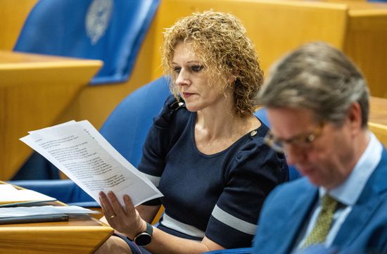 Hague Inge Van Dijk Cda During Editorial Stock Photo - Stock Image ...