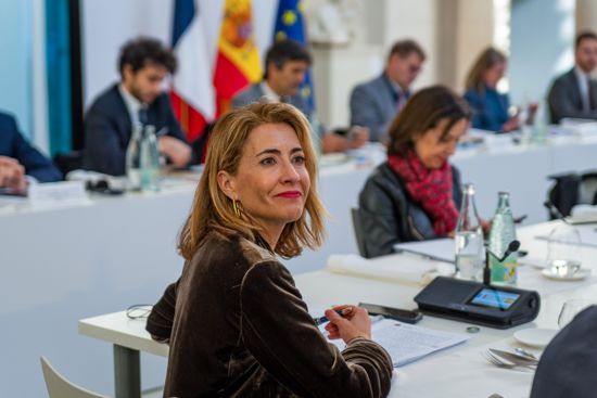 Spanish Minister Transport Mobility Raquel Attends Editorial Stock ...