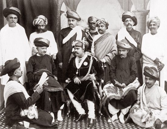 C 1880s India Image Album Indian Editorial Stock Photo - Stock Image ...