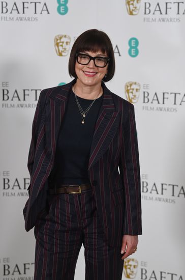 Bafta Ceo Jane Millichip Poses Photographers Editorial Stock Photo ...