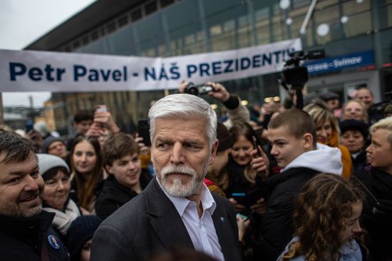Czech Presidential Candidate Petr Pavel C Editorial Stock Photo - Stock ...
