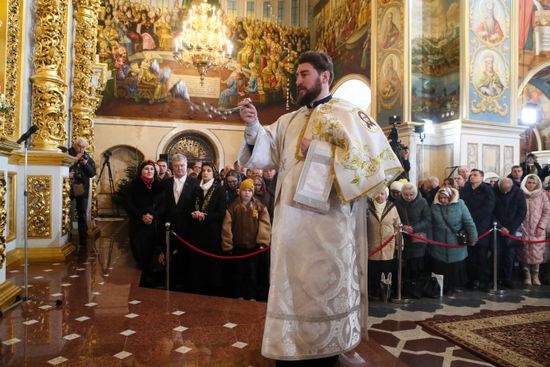 Priest Orthodox Church Ukraine Swings Censer Editorial Stock Photo ...