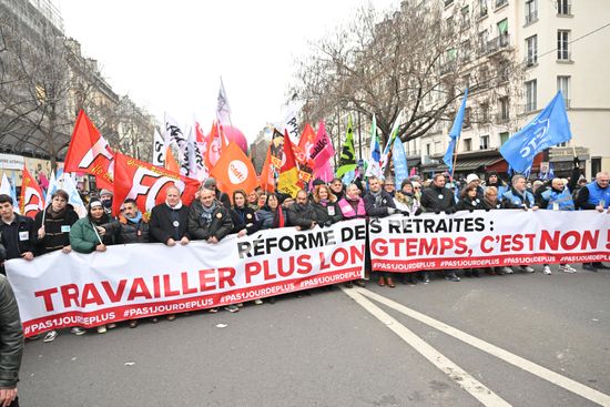 Union Leaders Cgt Union Secretary General Editorial Stock Photo - Stock ...
