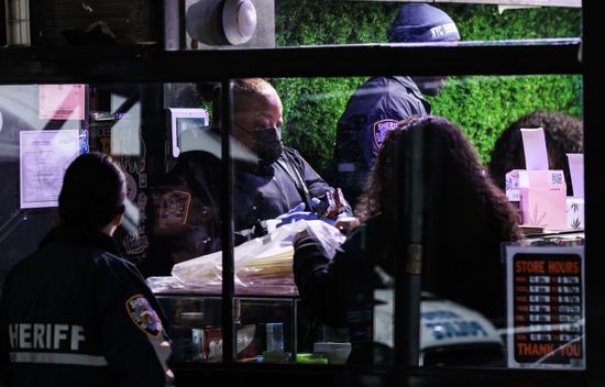 New York City Sheriff Officers Raid Editorial Stock Photo - Stock Image ...