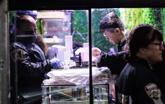 New York City Sheriff Officers Raid Editorial Stock Photo - Stock Image ...