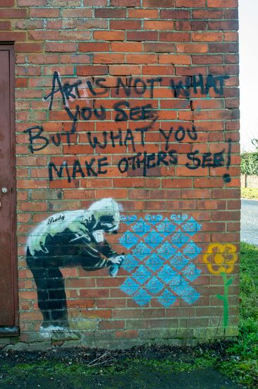 Graffiti By Artist Peachy On Wall Editorial Stock Photo - Stock Image ...