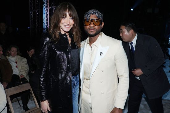 Carla Bruni Usher Attending Ami Alexandre Editorial Stock Photo - Stock ...