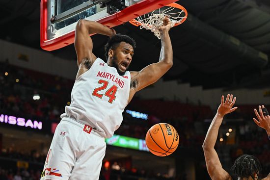 Maryland Terrapins Forward Donta Scott 24 Editorial Stock Photo - Stock ...
