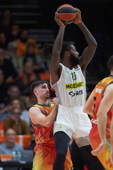 Guillem Ferrando Valencia Basket L Mathias Editorial Stock Photo ...