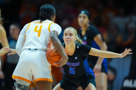 Alberte Rimdal 5 Florida Gators Defends Editorial Stock Photo - Stock ...