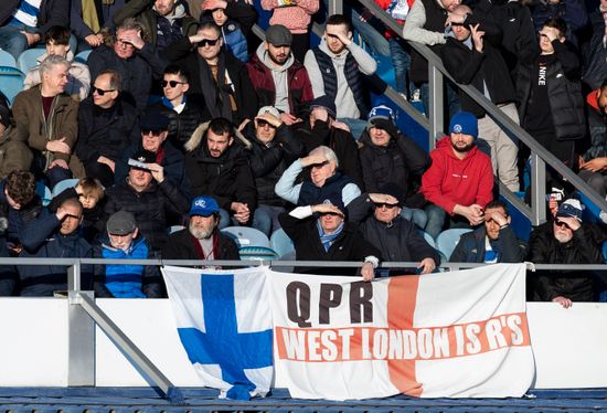 Norwegian Flag Qpr Fans Editorial Stock Photo - Stock Image | Shutterstock