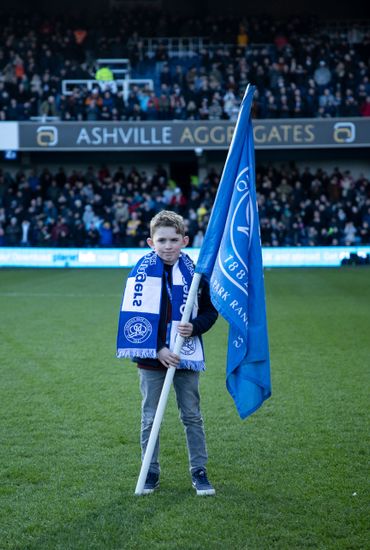 Qpr Flag Bearers Editorial Stock Photo - Stock Image | Shutterstock