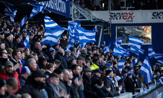 Qpr Fans Safe Standing Area Editorial Stock Photo - Stock Image ...