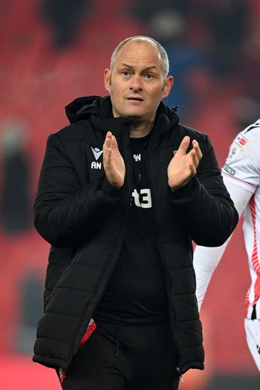 Alex Neil Manager Stoke City Editorial Stock Photo - Stock Image ...