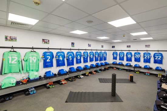 General View Inside Bolton Wanderers Changing Editorial Stock Photo ...