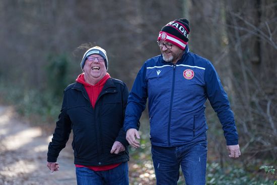 Stevenage Fans Make Their Way Stadium Editorial Stock Photo - Stock ...