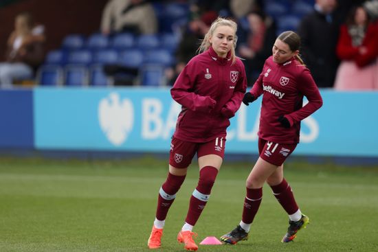 Izzy Atkinson Keira Flannery West Ham Editorial Stock Photo - Stock ...