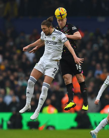 Luke Ayling Leeds United Ben Mee Editorial Stock Photo - Stock Image ...