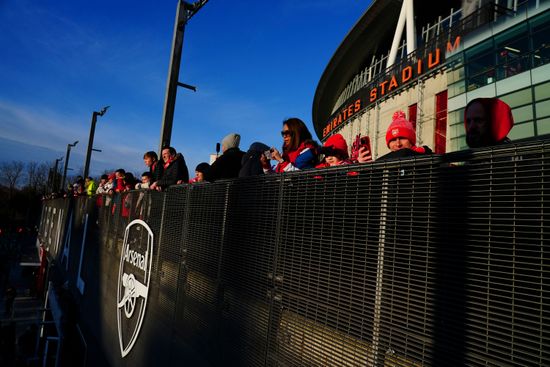 Fans Outside Stadium Editorial Stock Photo - Stock Image | Shutterstock