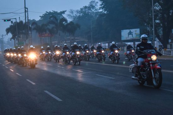 Kolkata Traffic Police Force Takes Part Editorial Stock Photo - Stock ...