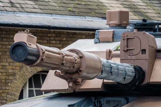 Challenger Ii Tank Outside National Army Editorial Stock Photo - Stock ...