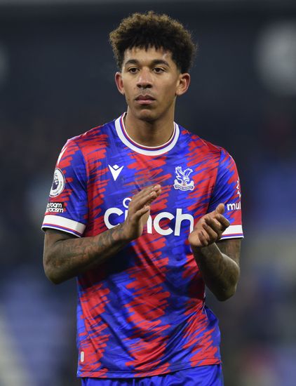 Chris Richards Crystal Palace Applauds Supporters Editorial Stock Photo ...