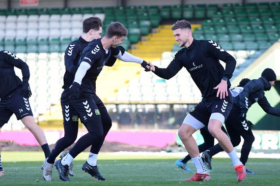 Max Hunt Yeovil Town Owen Bevan Editorial Stock Photo - Stock Image ...