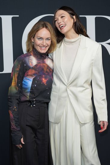 Amber Valletta Karlie Kloss Editorial Stock Photo - Stock Image ...