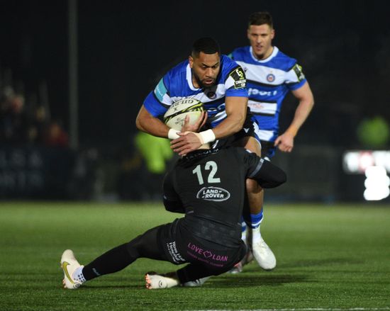 Joe Cokanasiga Bath Winger Tackled By Editorial Stock Photo - Stock ...