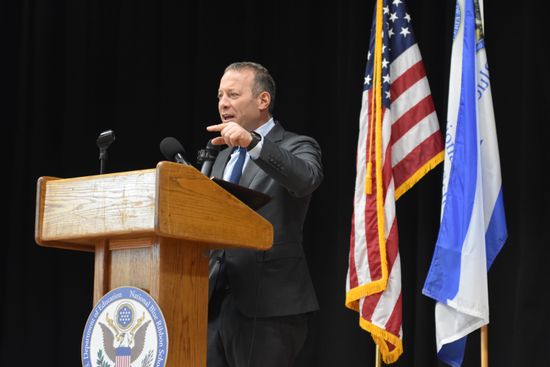 Us Congressman Josh Gottheimer Dnj Delivers Editorial Stock Photo ...