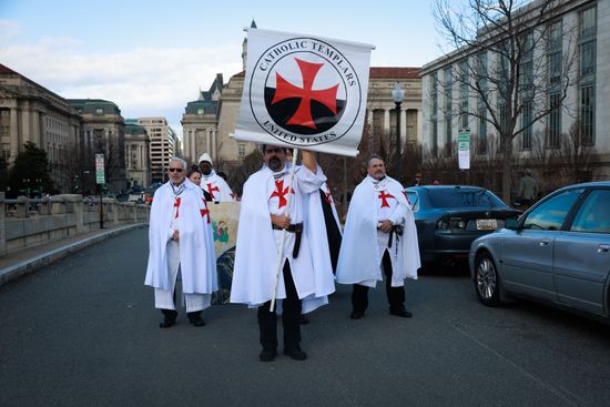 Officials Catholic Templars United States March Editorial Stock Photo ...