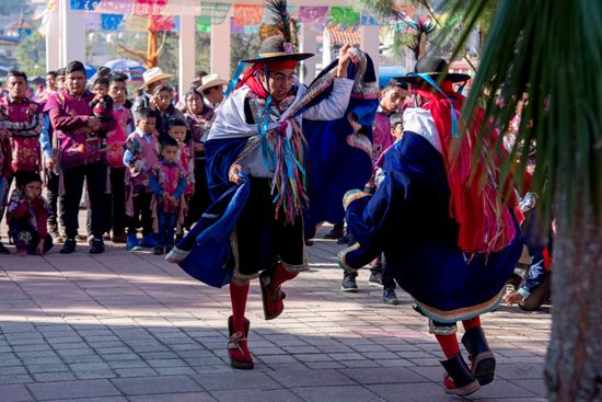 Indigenous People Dance During Ceremony Honor Editorial Stock Photo ...