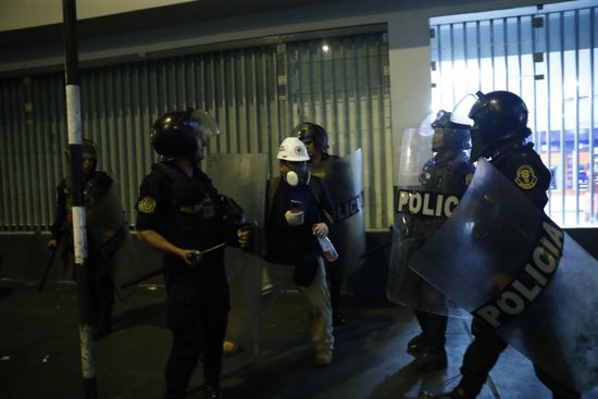 Members Police Surround Man During New Editorial Stock Photo - Stock ...