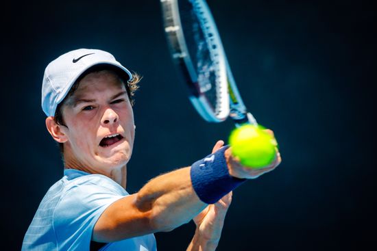 Alexander Blockx Atp 1306 Pictured Action Editorial Stock Photo - Stock ...