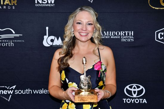 Bluegrass Recording Year Winner Kristy Cox Editorial Stock Photo ...