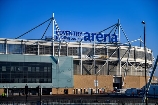 Cbs Arena Signage During Efl Sky Editorial Stock Photo - Stock Image ...