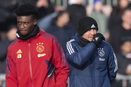 Amsterdam Coach Alfred Schreuder During Ajaxs Editorial Stock Photo ...