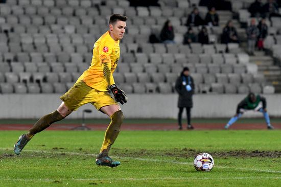 Mihai Popa Action During Romania Superliga Editorial Stock Photo ...