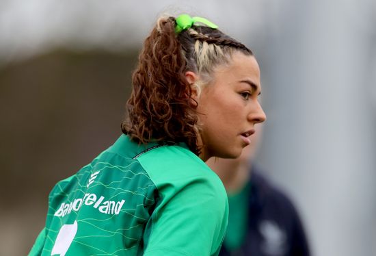 Connacht Vs Munster Connachts Kayla Waldron Editorial Stock Photo ...