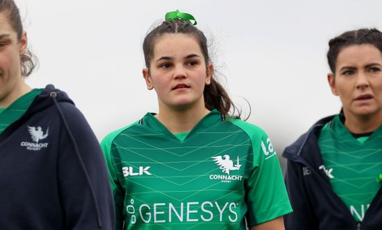 Connacht Vs Munster Connachts Clara Barrett Editorial Stock Photo ...