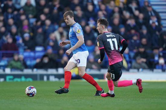 Portsmouth Defender Sean Raggett During Efl Editorial Stock Photo ...