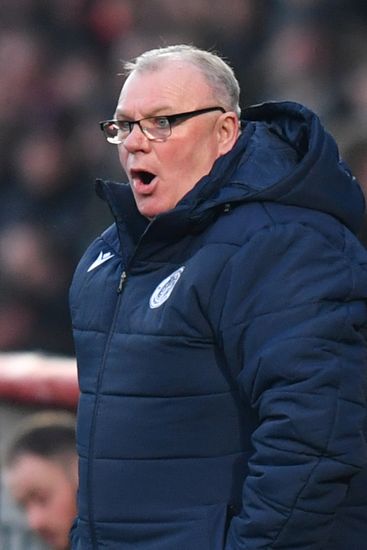 Steve Evans Manager Stevenage Fc During Editorial Stock Photo - Stock ...