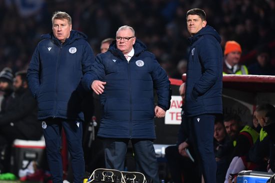 Steve Evans Paul Raynor Alex Revell Editorial Stock Photo - Stock Image ...